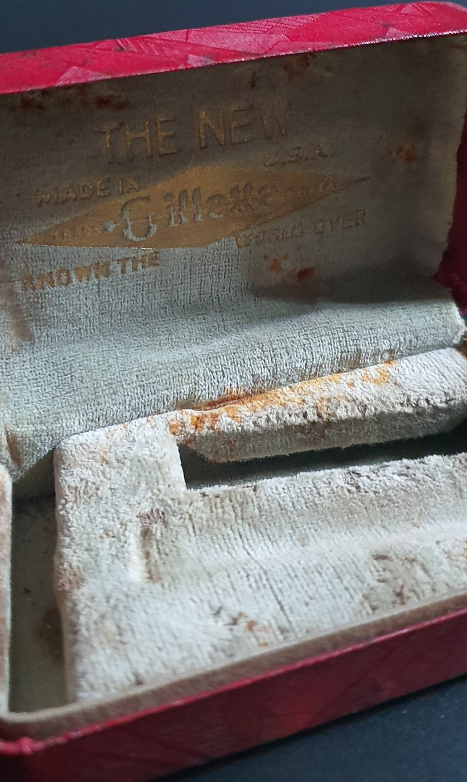 Gillette new' Bar Handle Long Comb Razor in Case - Etsy