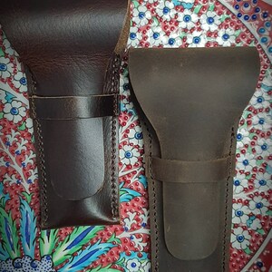 Luxury Leather Razor Cover, Available in Crazy Horse Leather and Dark ...