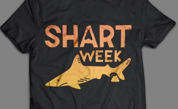 Shart Week Shark Poop Adult Mug Shirt SVG Design | Etsy