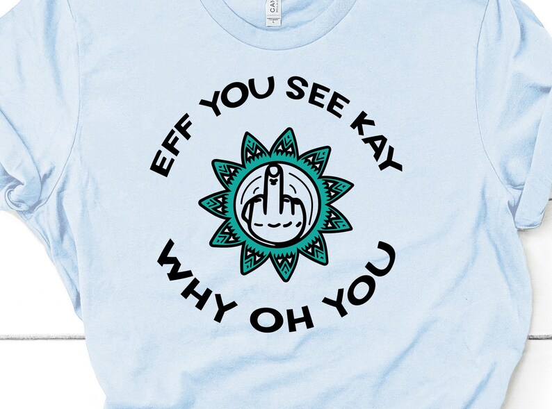 Eff You See Kay Mandala SVG - Etsy