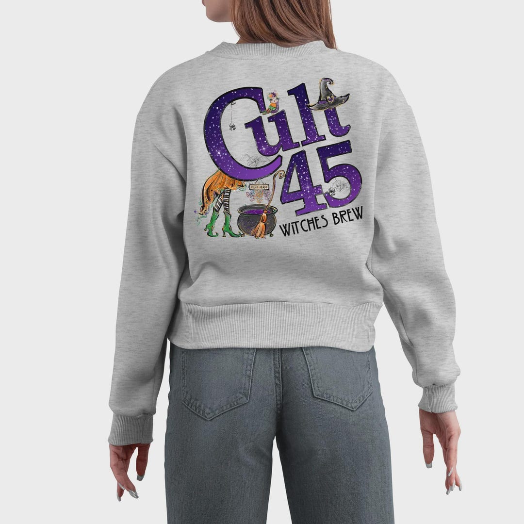 Cult 45 Witches Brew Halloween PNG | Spooky Political Humor | Magical ...