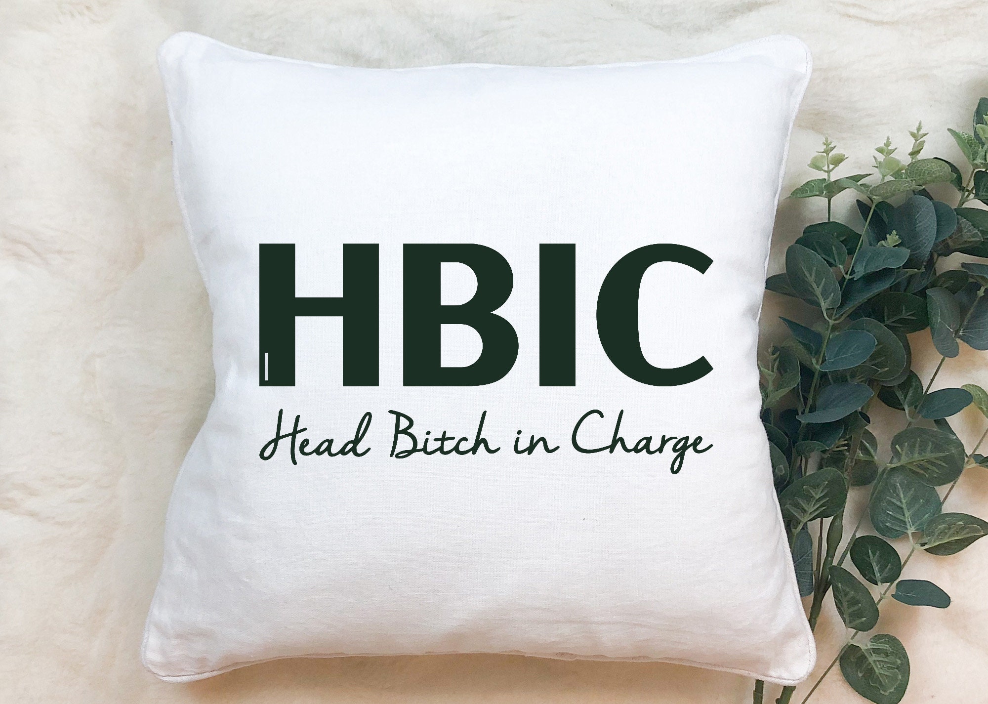 HBIC Head Bitch in Charge Adult SVG Design - Etsy