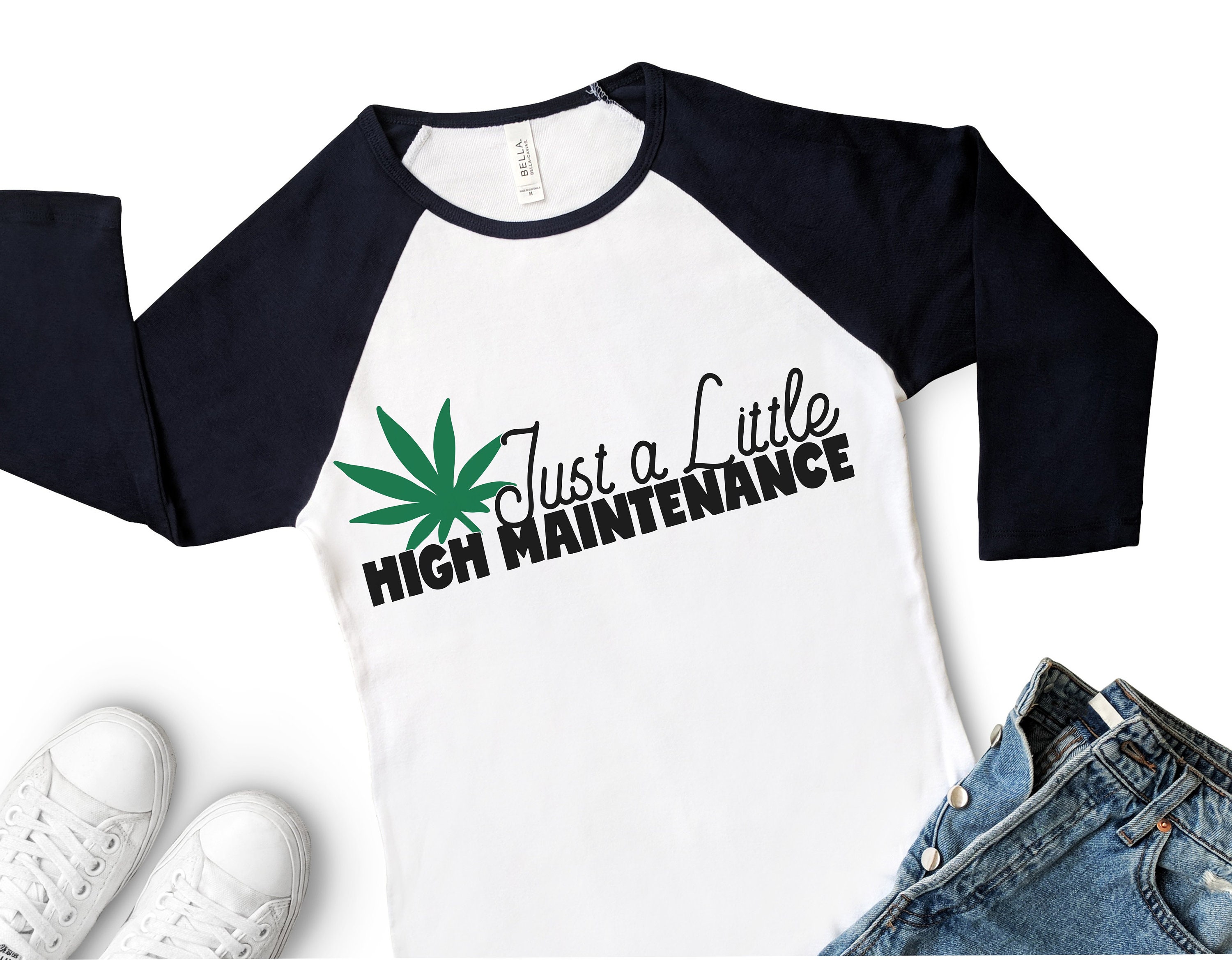High Maintenance Weed SVG Design Free Commercial Use - Etsy