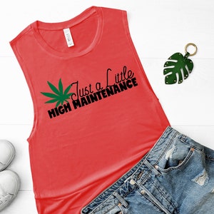 High Maintenance Weed SVG Design Free Commercial Use - Etsy