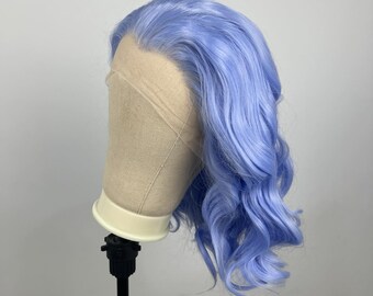 Rose Gold Wavy Lace Front Wig | Synthetic Wigs | Cosplay Wigs | Drag ...