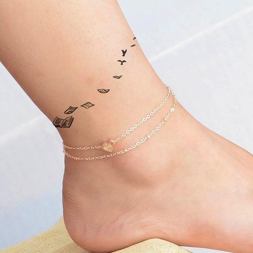 Open Book Temporary Tattoo - Etsy