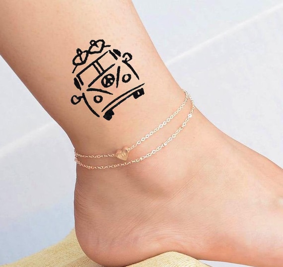 Mini Temporary Tattoo / Van Tattoo/ Beautiful Tattoo - Etsy