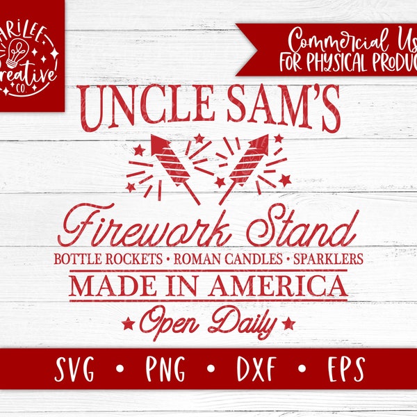 Uncle Sam Fireworks - Etsy