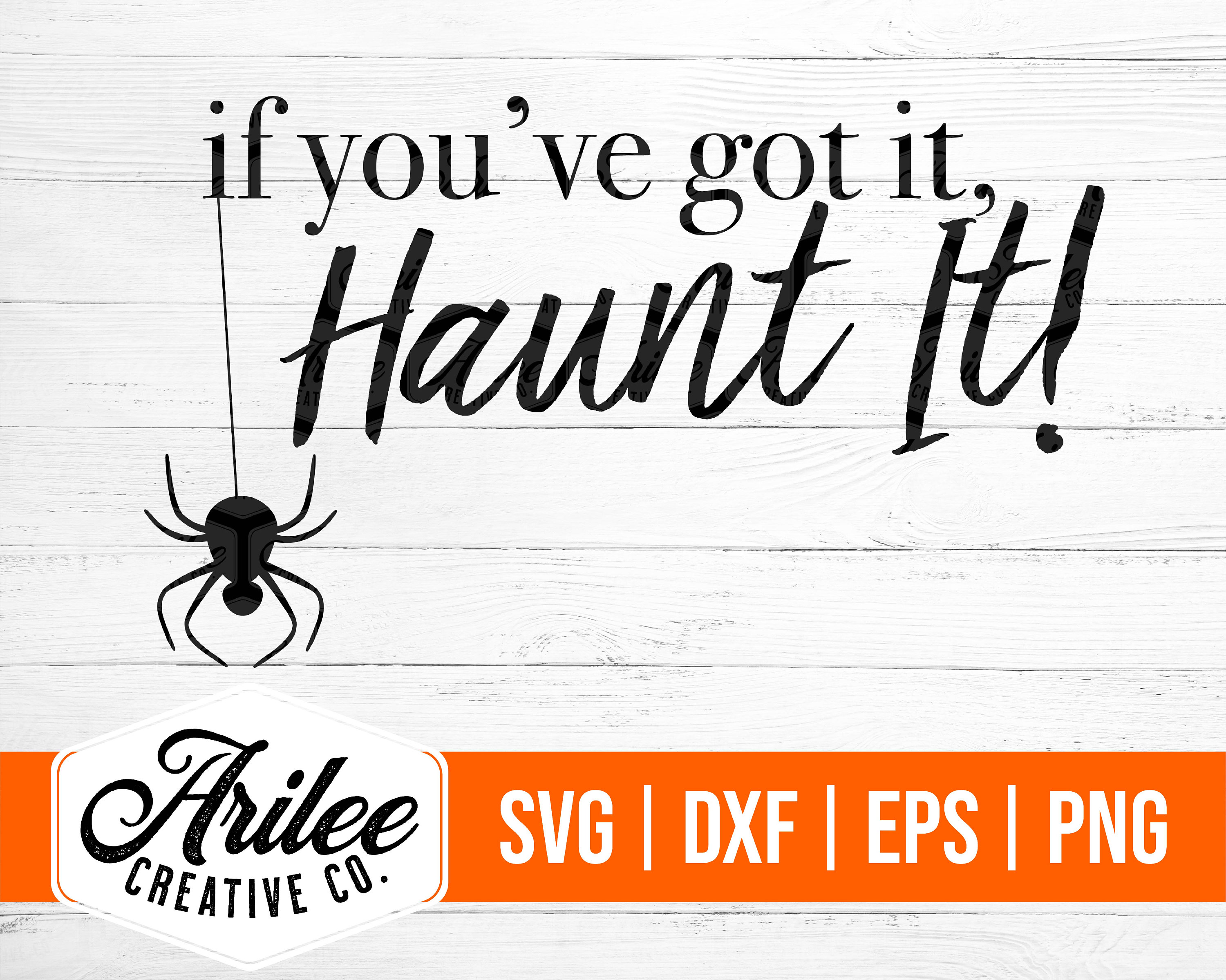 If You've Got it Haunt it SVG Halloween SVG Haunt it | Etsy