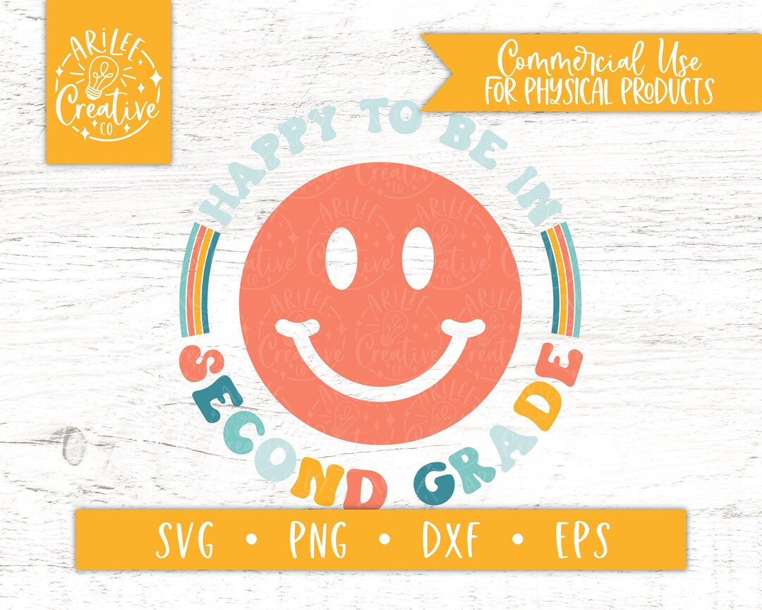 Second Grade SVG, First Day of School SVG, First Day of 2nd Grade SVG ...