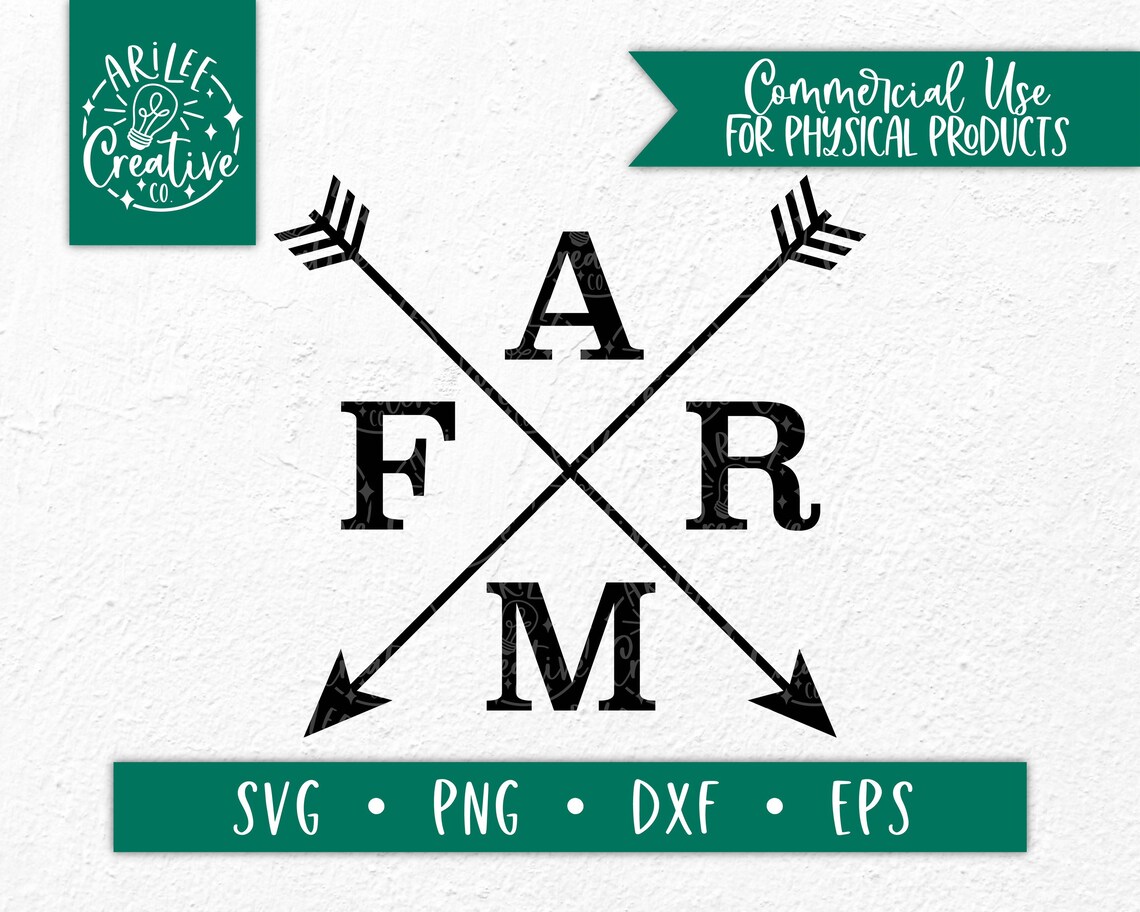 Farm Arrows Svg Farmhouse SVG Farm SVG Arrows SVG Dxf | Etsy