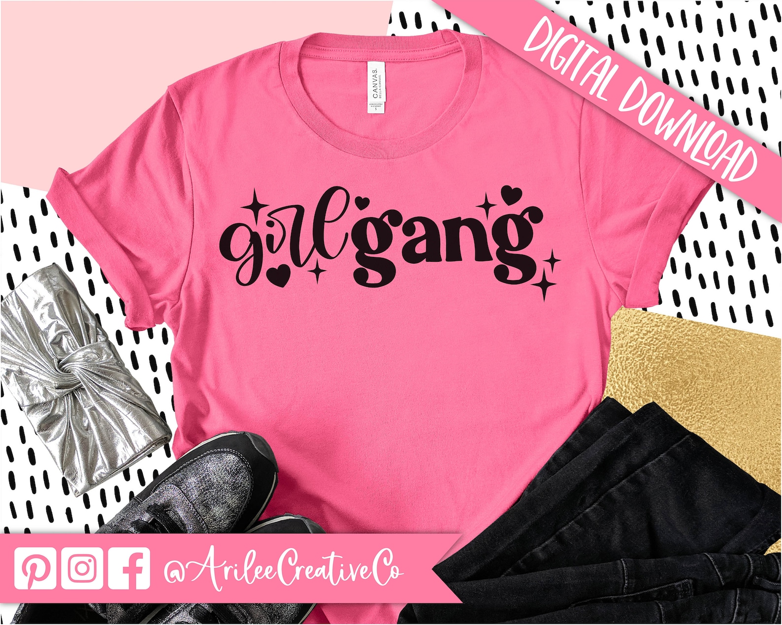 Girl Gang SVG, Girl Gang PNG, Girl Power Svg, Baby Girl Svg, Sisters ...