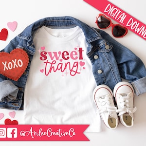 Sweet Thang Svg, Boho SVG, Baby Valentines SVG, Kids Valentines SVG ...
