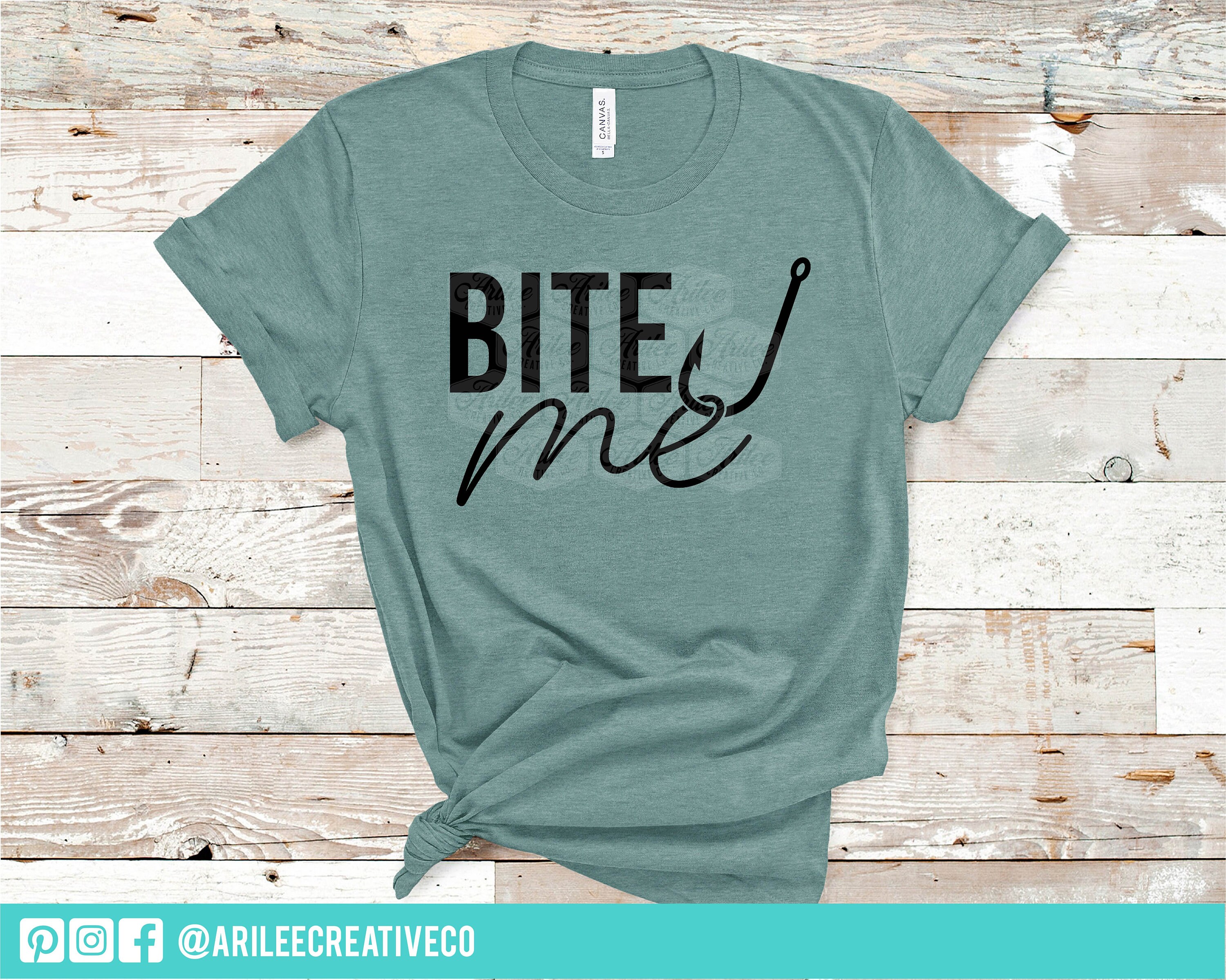 Bite Me SVG Bite Me Fishing SVG Fishing SVG Fishing Svg | Etsy