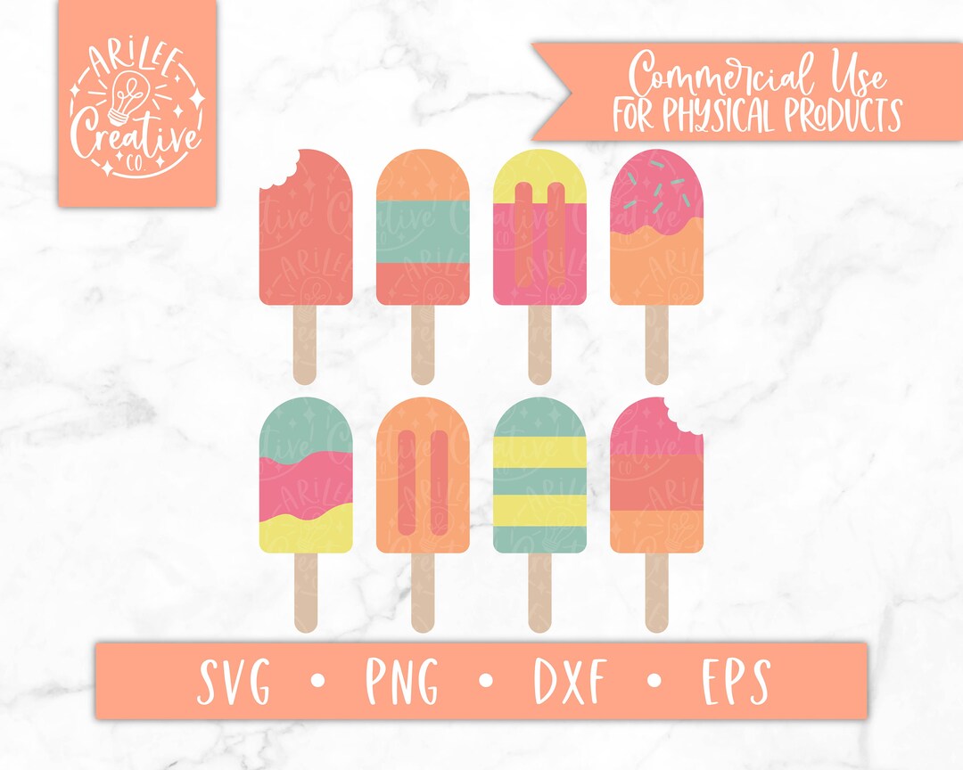 Popsicle SVG Bundle - Popsicle SVG - Summer SVG - Popsicle Cut File ...
