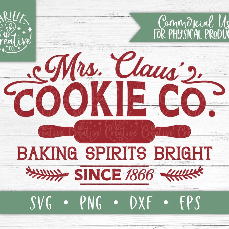 Mrs Claus Bakery Sign - Etsy