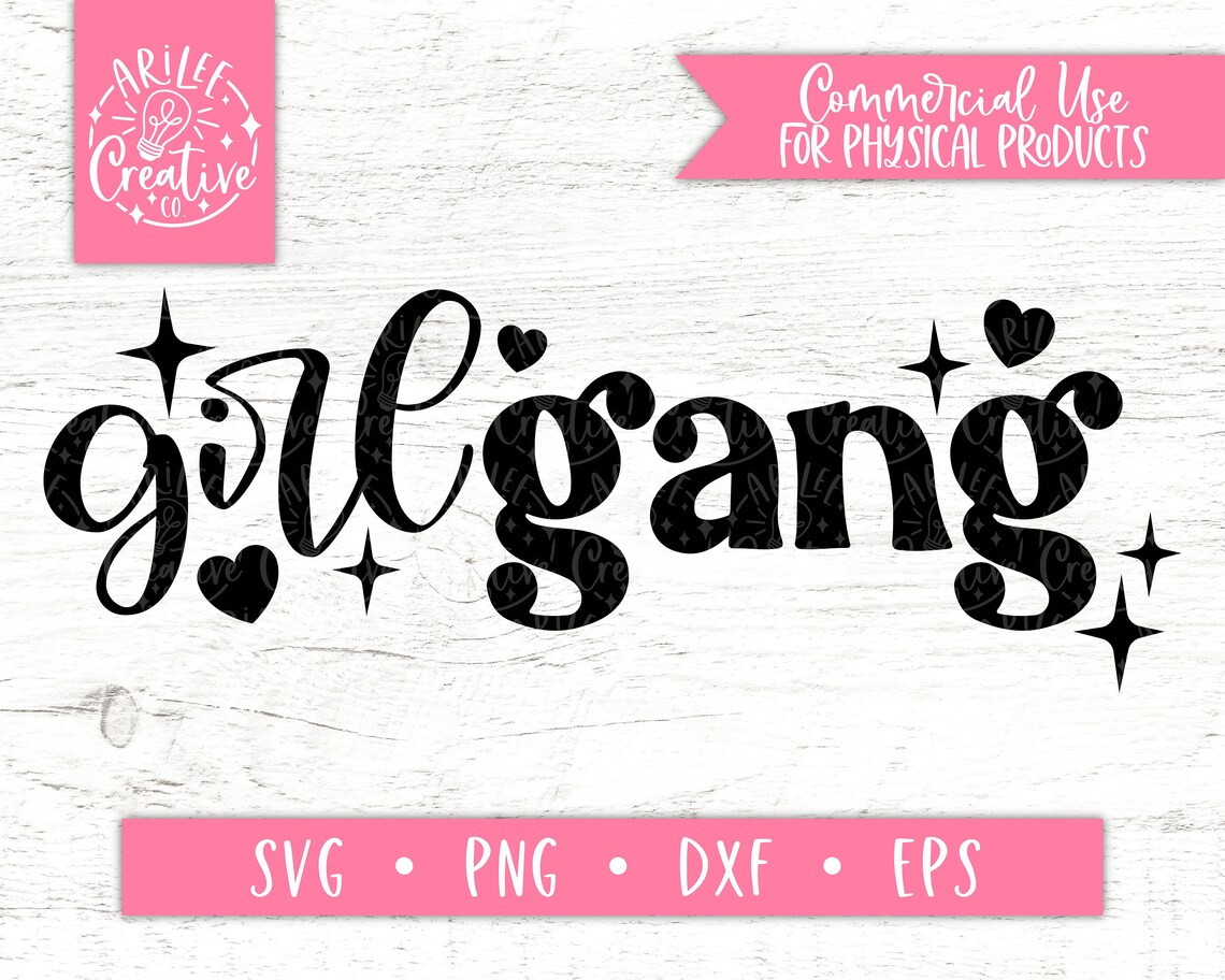 Girl Gang SVG, Girl Gang PNG, Girl Power Svg, Baby Girl Svg, Sisters ...
