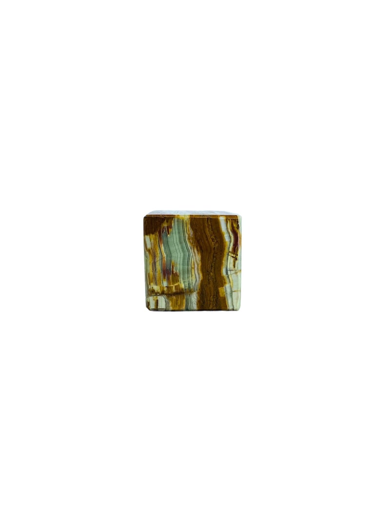 Solid Onyx Cube Papetweight - Etsy