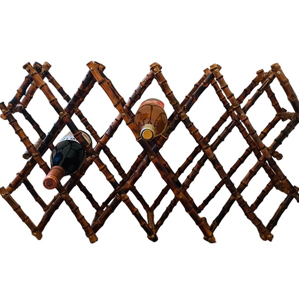 Folding Wine Rack - Etsy