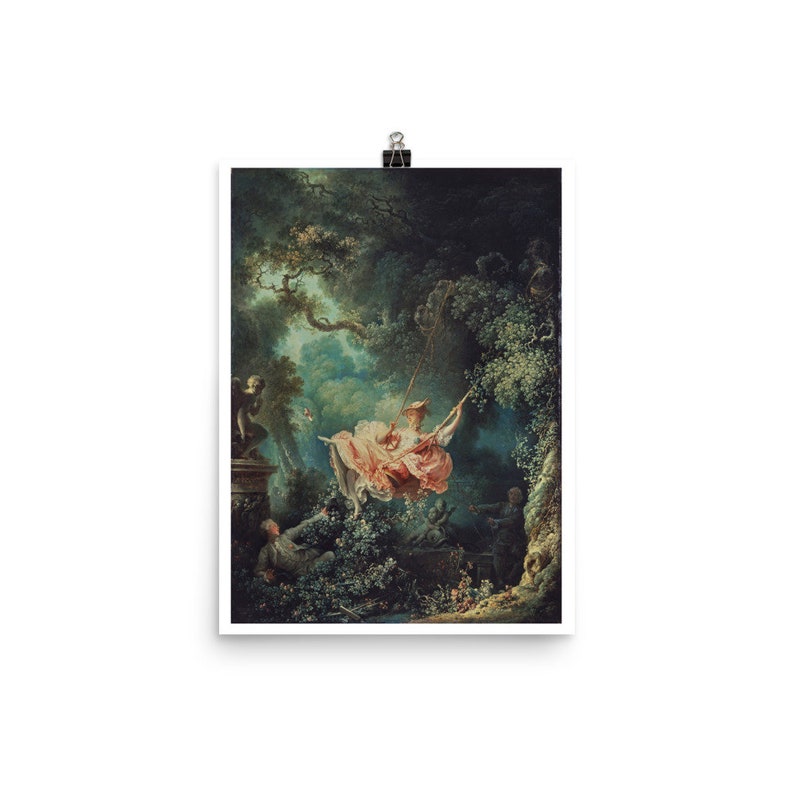 The Swing by Jean-honoré Fragonard, Rococo Era, Fragonard the Swing ...