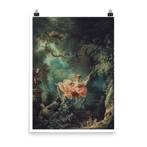 The Swing by Jean-honoré Fragonard, Rococo Era, Fragonard the Swing ...