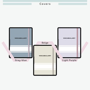 Vocabulary, Goodnotes Templates, PDF - Etsy