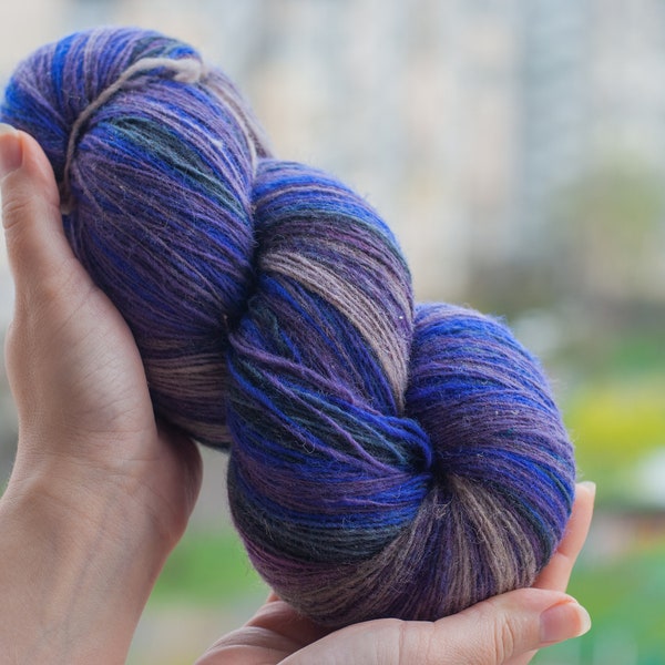 Multicolor Wool Yarn - Etsy