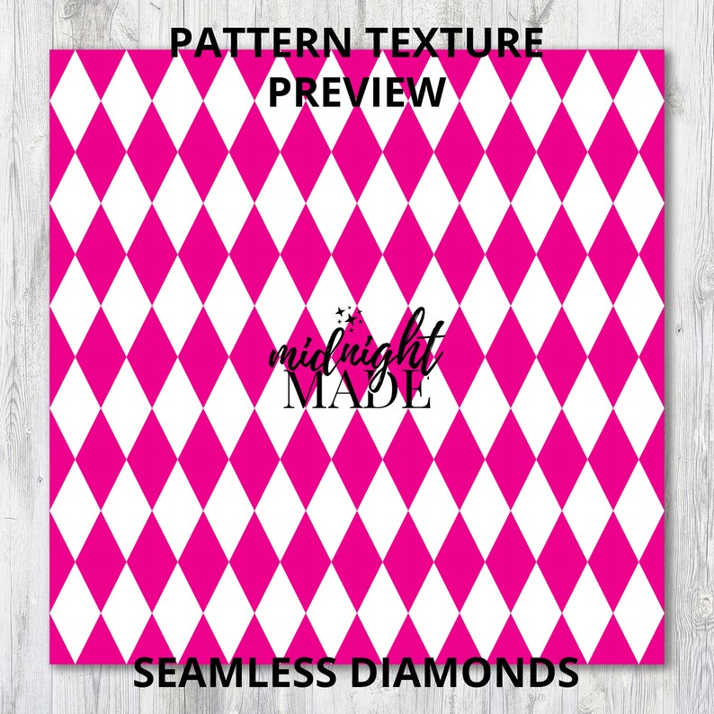 White Harlequin Diamond Checkered Repeating Seamless Pattern Background ...