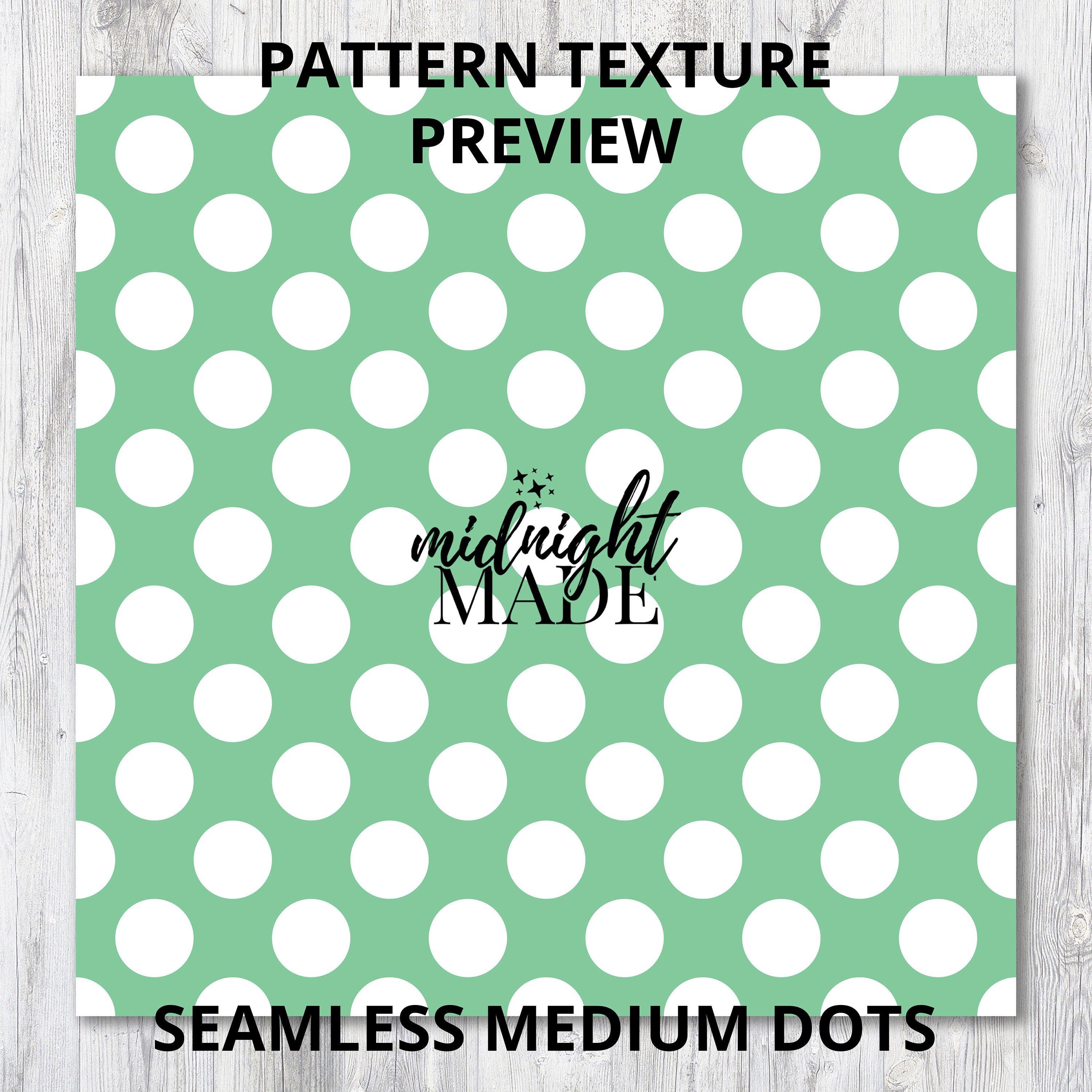 Medium White Circle Polka Dot Repeating Seamless Pattern Background ...