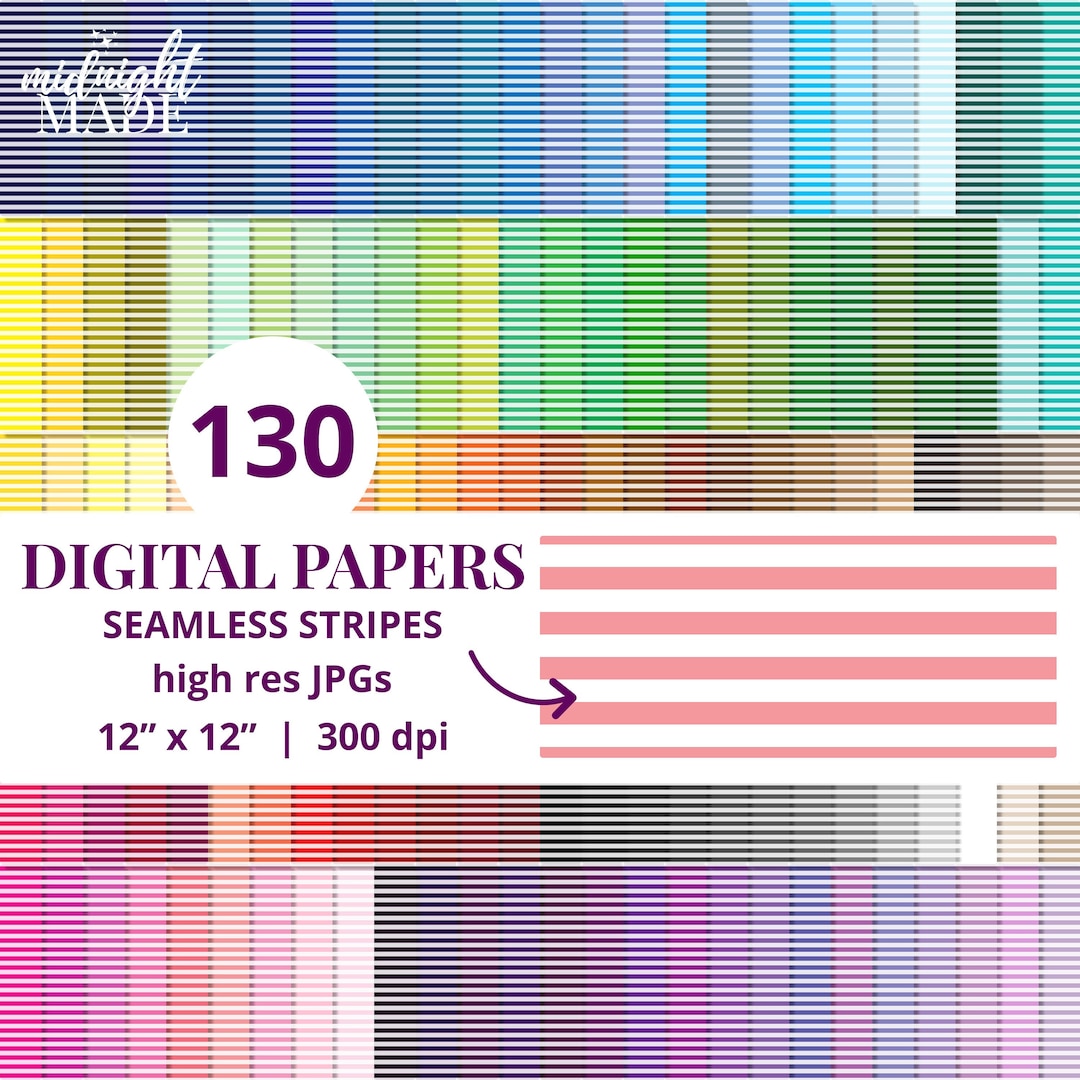 Small White Stripes Repeating Seamless Pattern Background Digital Paper ...