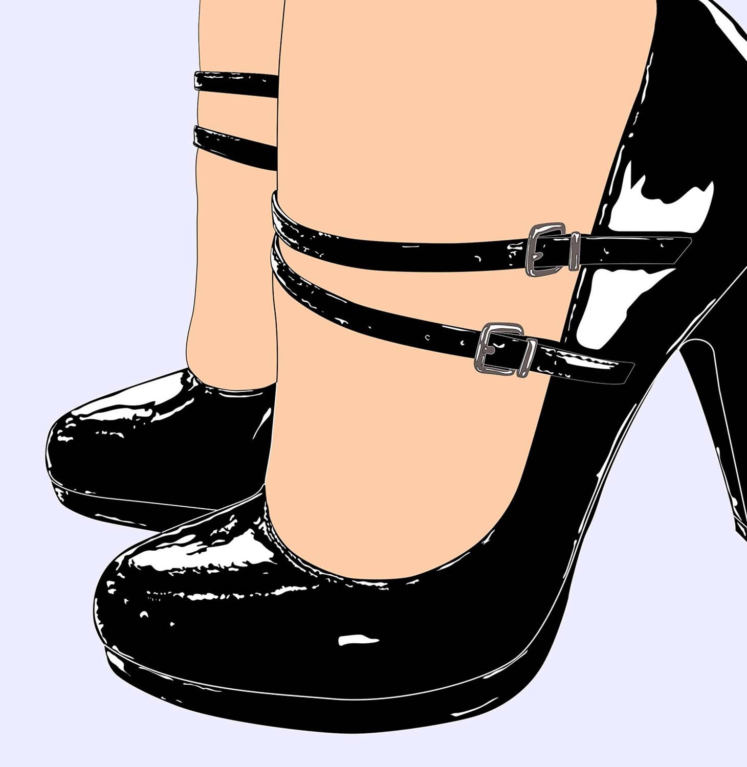 High Heel Print Fashion Art Heels Art Art Print Wall Art - Etsy UK