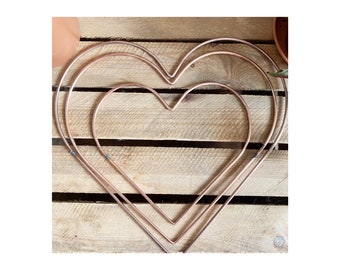 Wire Heart Frame - Etsy UK