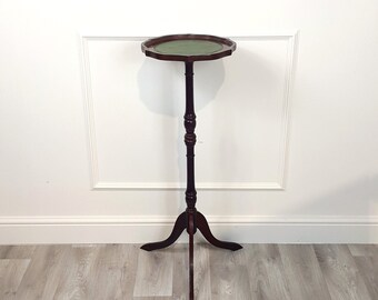 Wine Table With Leather Inset Panel F193 - Etsy