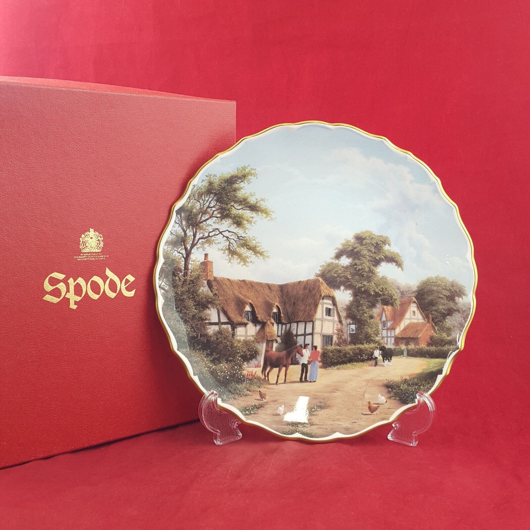 Spode Decorative Plate Rural Scenes the Country Inn boxed OP 3004 - Etsy