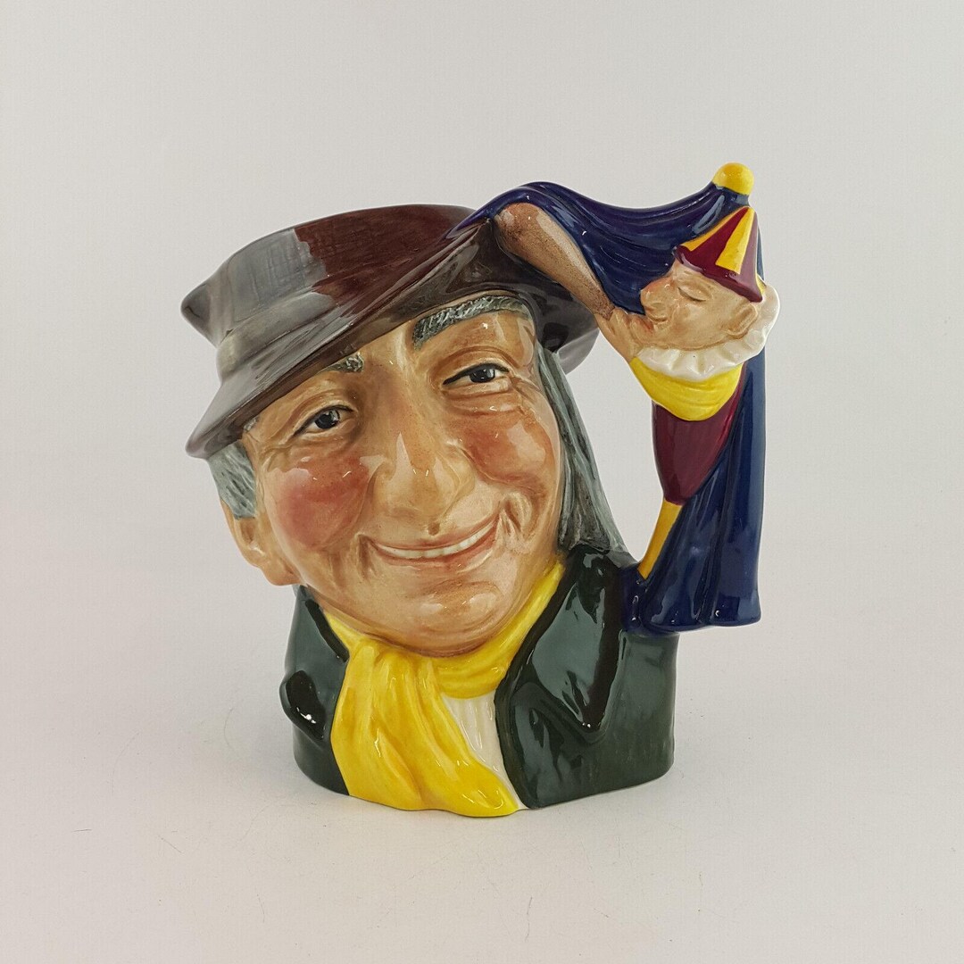 Royal Doulton Character Jug Large Punch and Judy Man D6590 RD 1300 ...