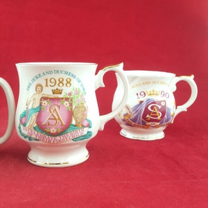 Ringtons Royal Family Commemorative Collectors Cups X 4 OP 2207 - Etsy