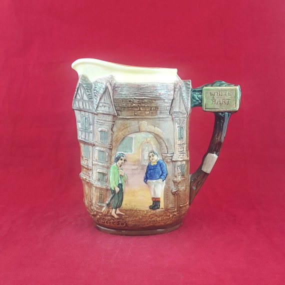 Royal Doulton Dickens Ware Relief Jug Fat Boy & Poor Jo - Etsy