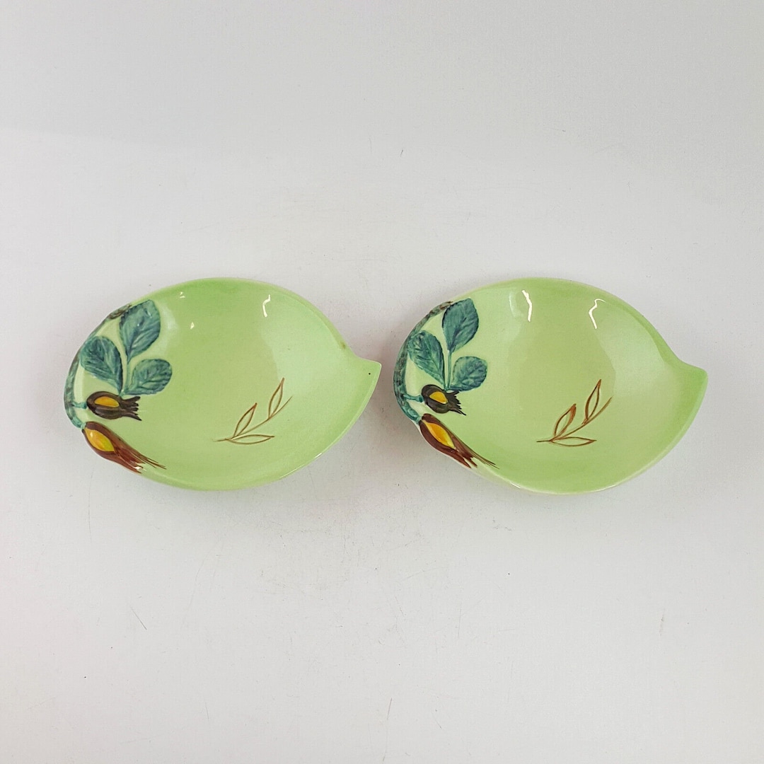 Carlton Ware Pair of Australian Design Decorative Oval Leaf - Etsy