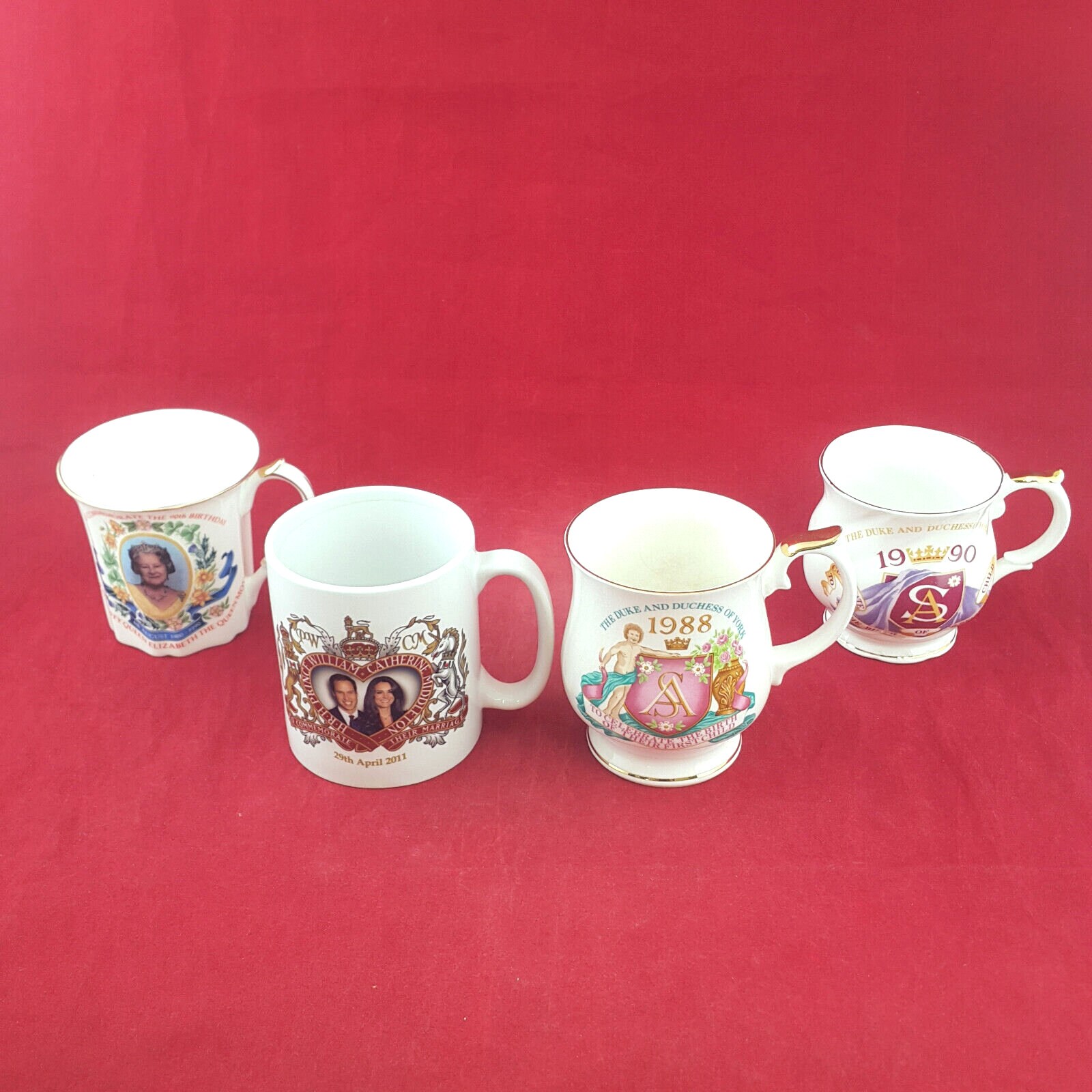 Ringtons Royal Family Commemorative Collectors Cups X 4 OP - Etsy