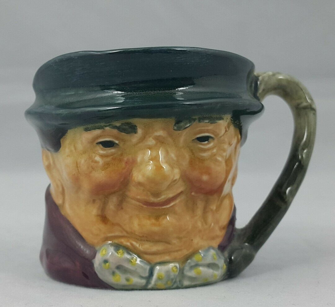 Royal Doulton Character Jug Tony Weller D6044 Mini RD - Etsy