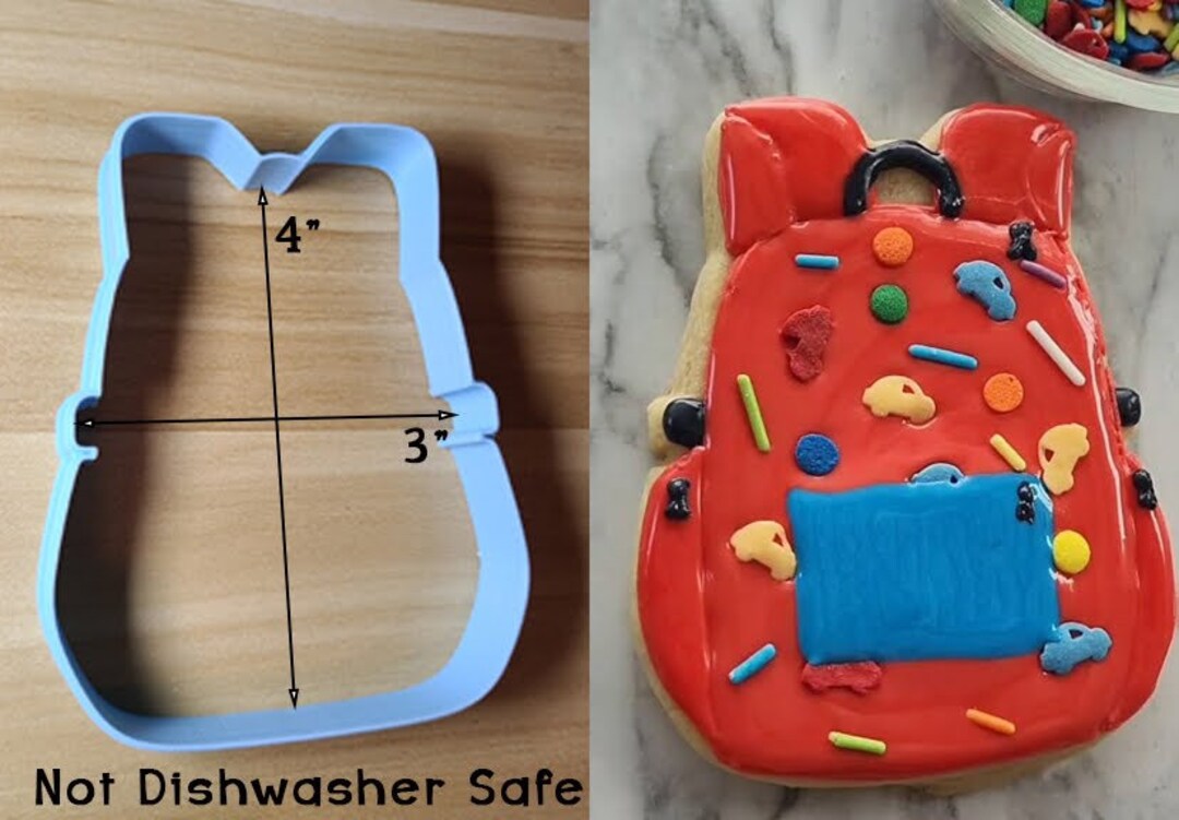 Backpack Cookie Cutter - Etsy