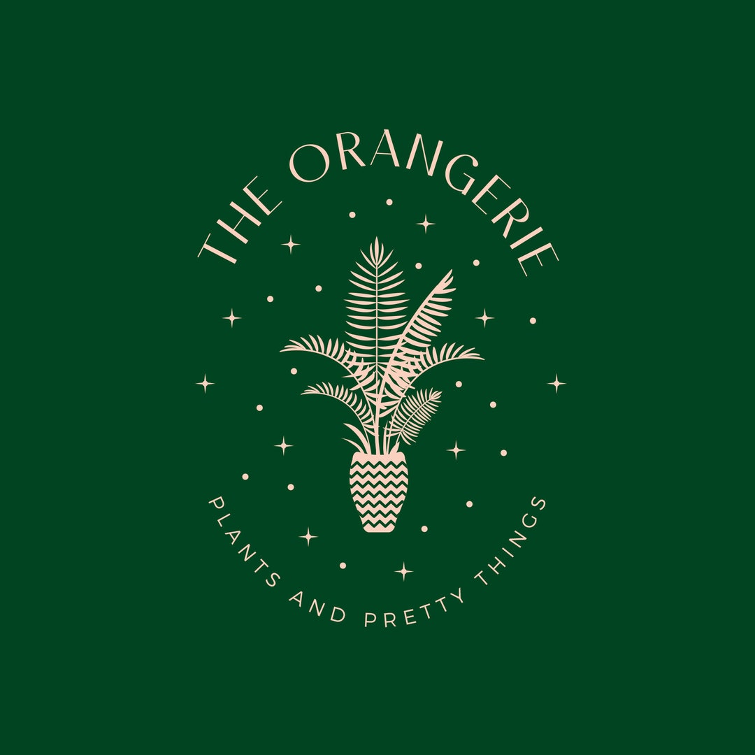 Elegant Fern Botanical Logo Design – Perfect for Garden Shops, Florists ...