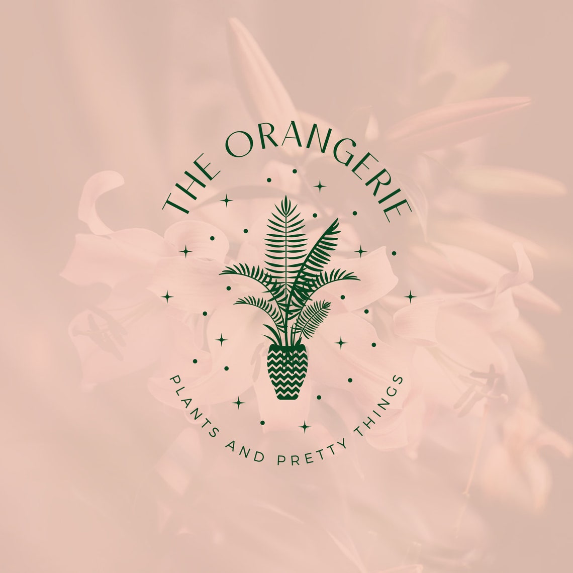 Premade Fern Botanical Logo Design Plant Logo Business Branding for ...