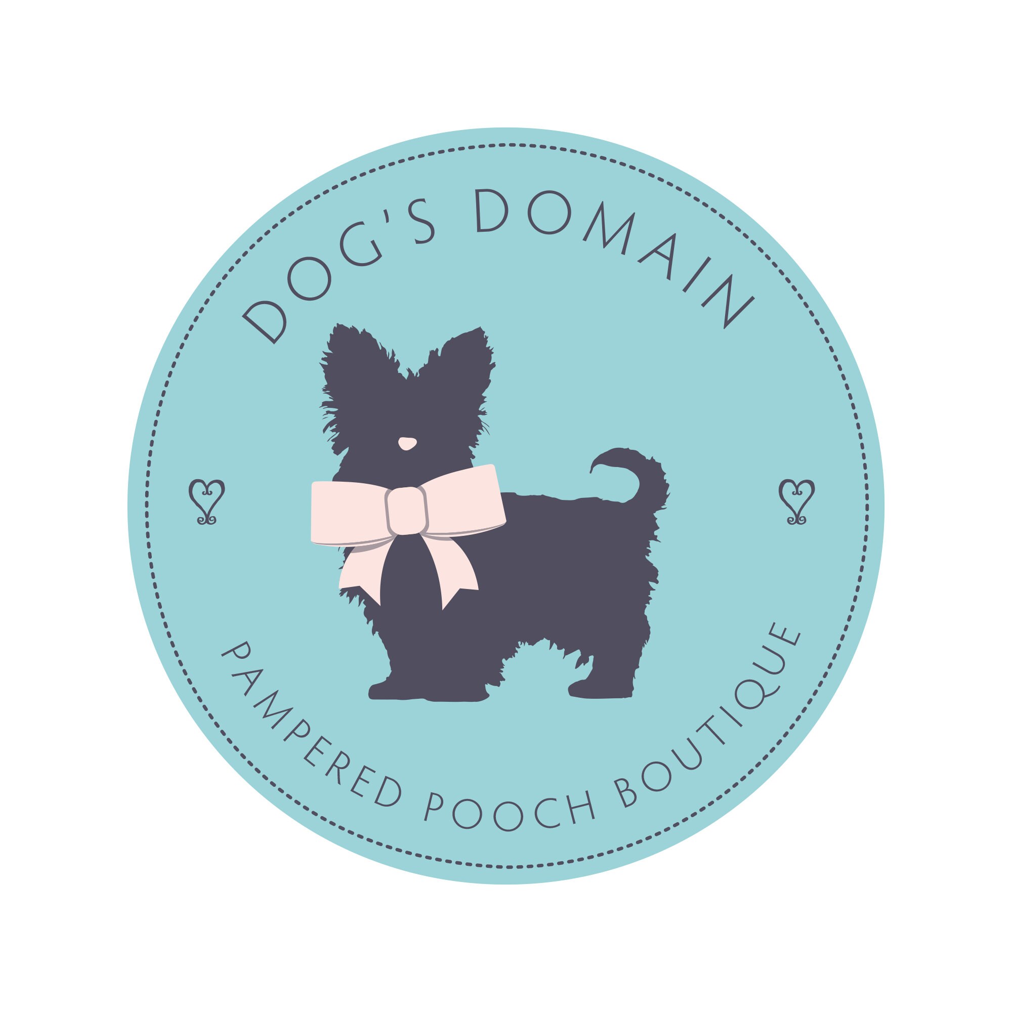 Premade Dog Logo Design | Dog Groomer Logo | Dog Walker Branding | Pet ...