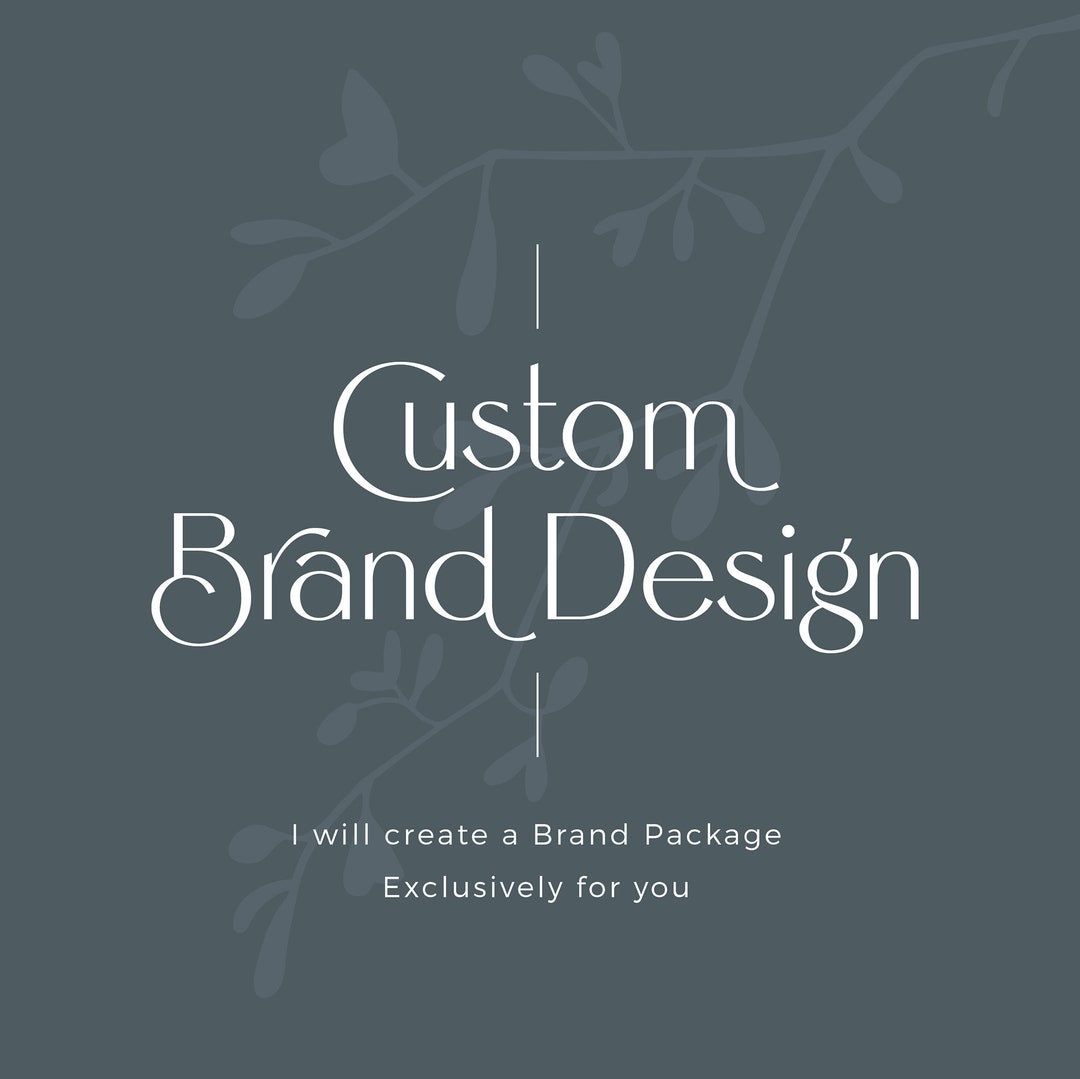 Custom Brand Bundle | Custom Design | Brand Design | Business Logo ...