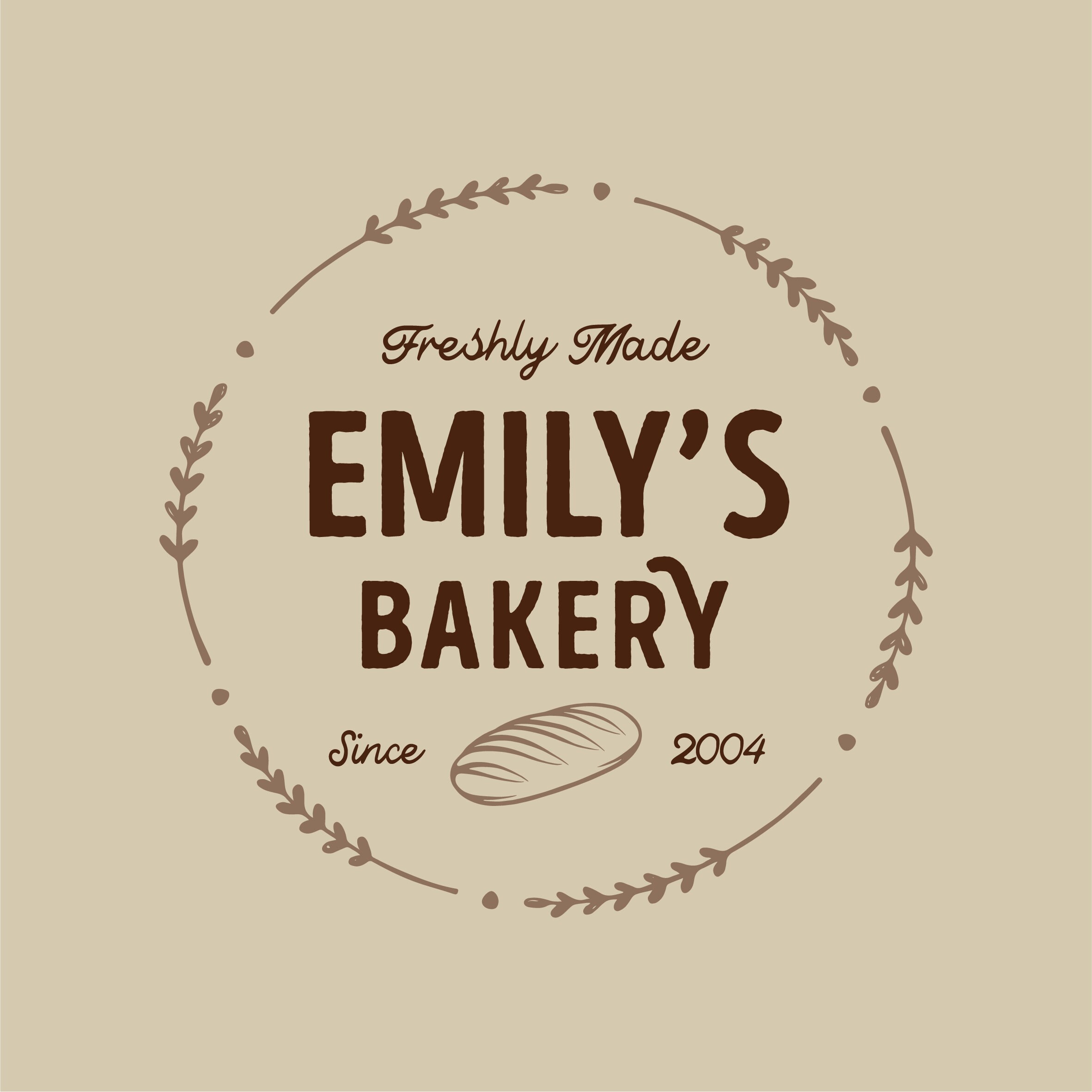 Premade Bakery Logo Design | Bread Maker Logo | Baking Logo - Etsy