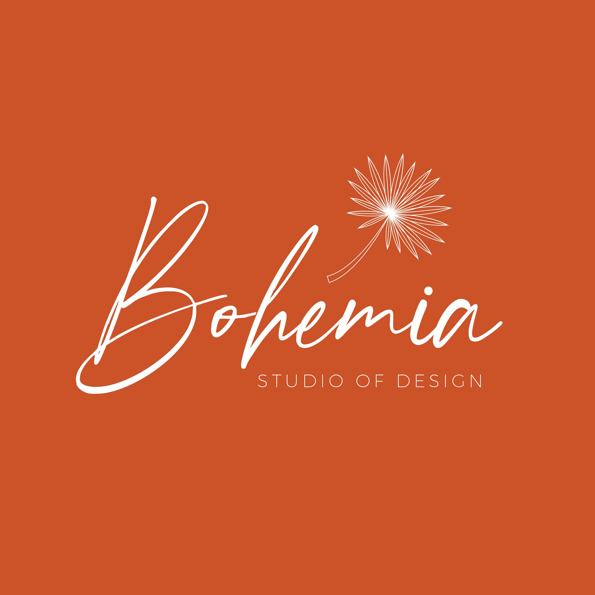 Premade Boho Logo Design | Simple Minimalist Logo | Bohemian Logo ...