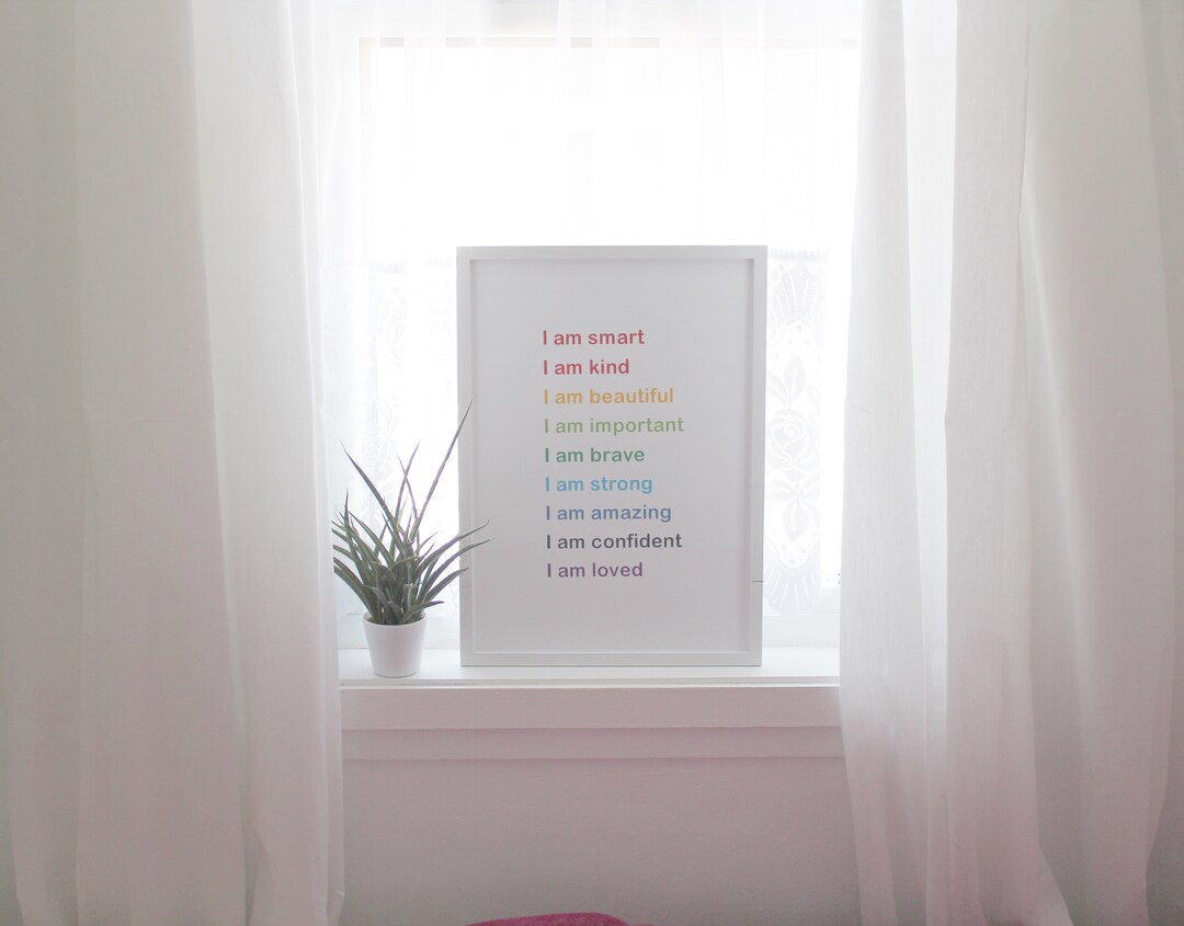 Affirmation Poster A3 - Etsy