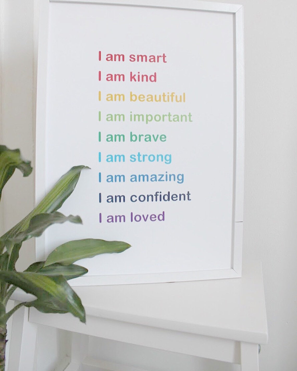 Affirmation Poster A3 - Etsy