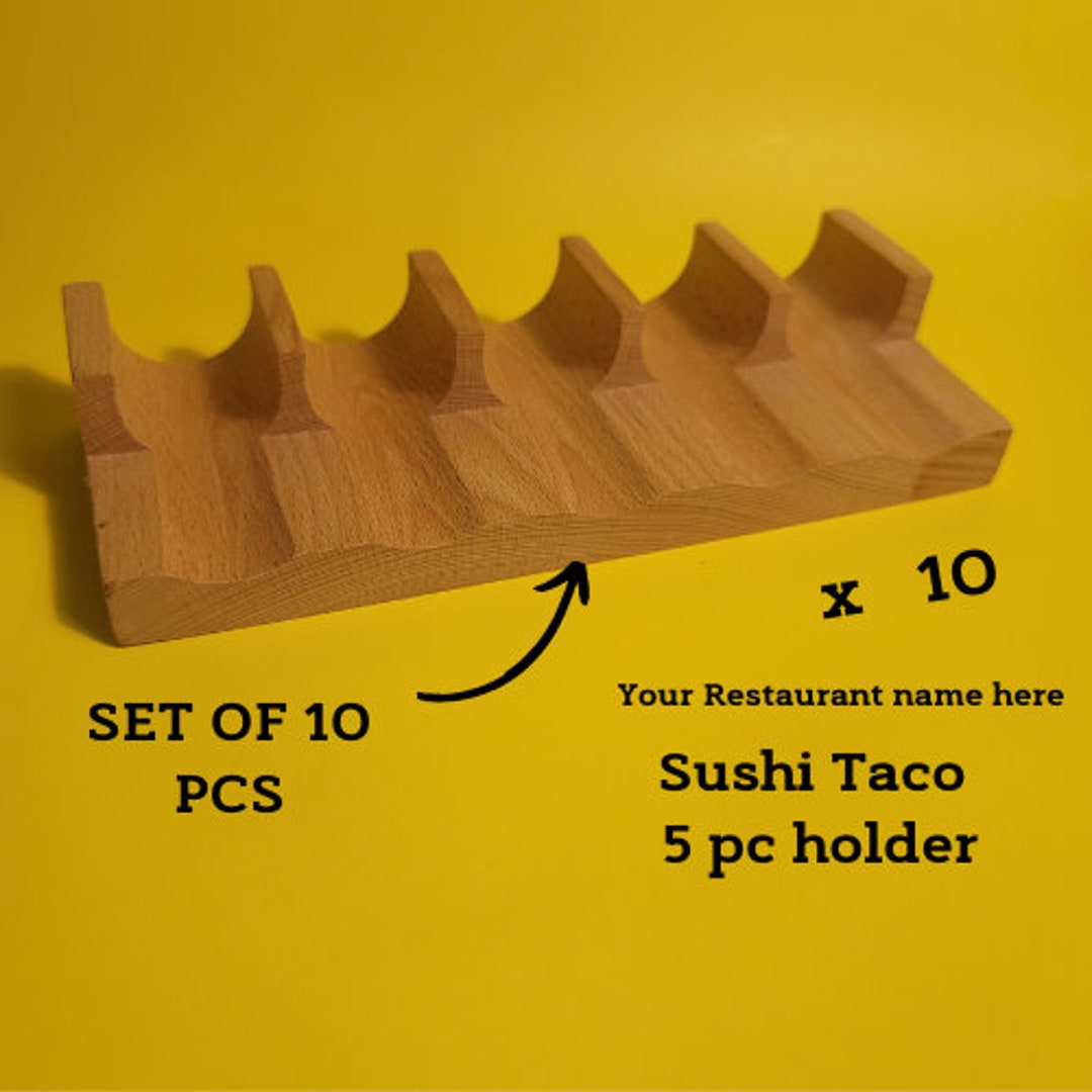 5pc Sushi Taco Holder, Taco Holder, Taco Accessories, Sushi Taco ...
